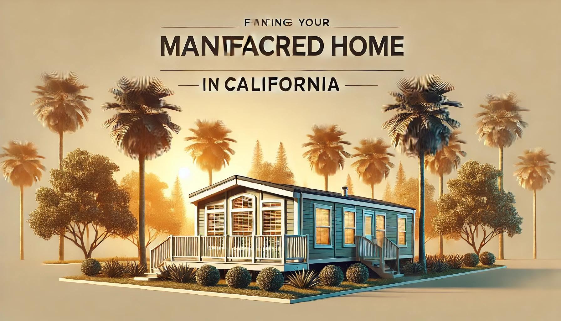 How to Secure Financing for a Manufactured Home in California - Smart ...