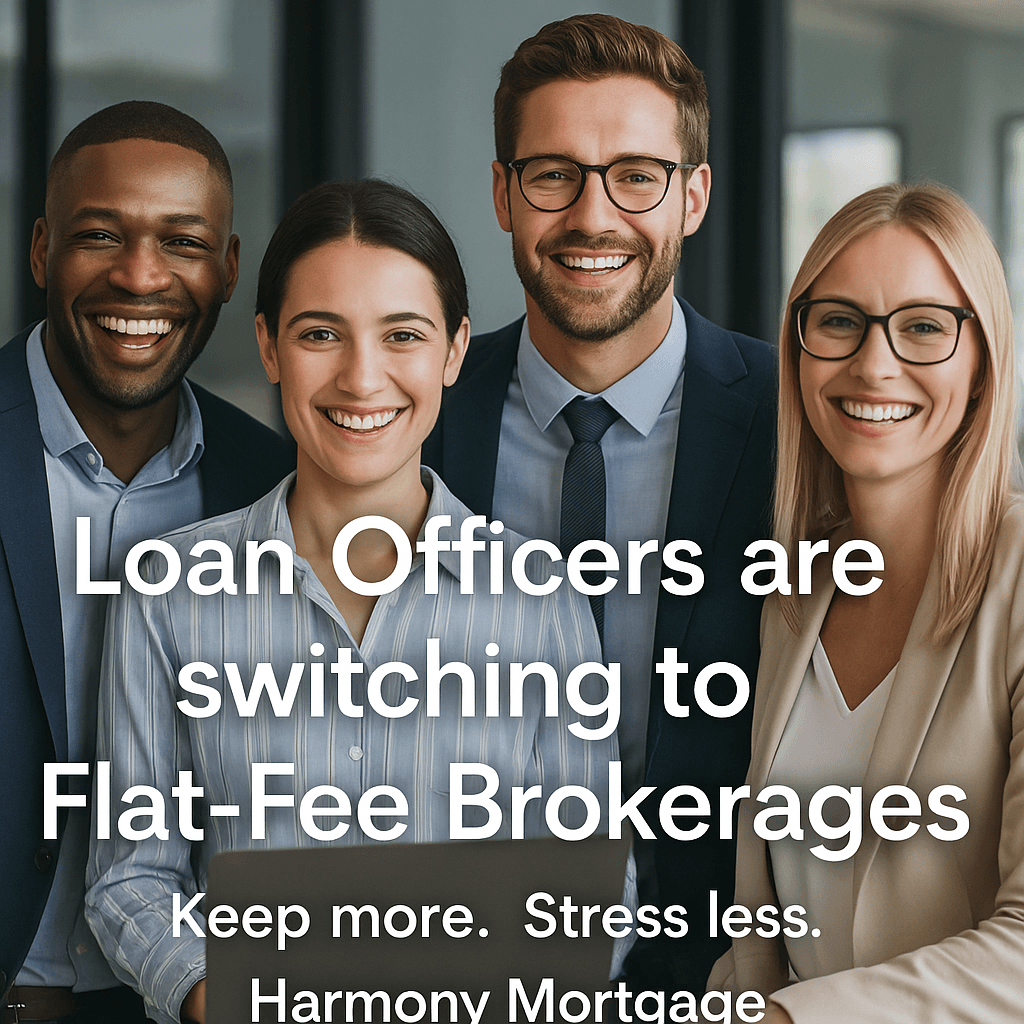 Loan Officers — Keep 100% Commission | Harmony Mortgage - Happy2Lend ...